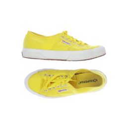 Superga Damen Sneakers, gelb, Gr. 39