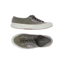 Superga Damen Sneakers, grün, Gr. 37