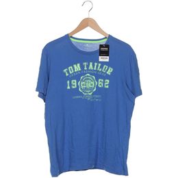 Tom Tailor Herren T-Shirt, blau, Gr. 52