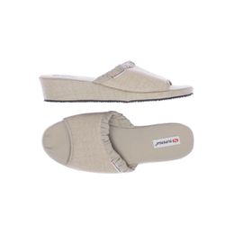 Superga Damen Sandale, beige, Gr. 40