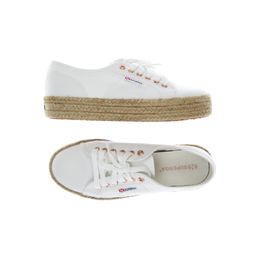 Superga Damen Sneakers, weiß, Gr. 39