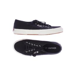 Superga Damen Sneakers, schwarz, Gr. 43