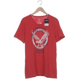 Tom Tailor Herren T-Shirt, rot, Gr. 56