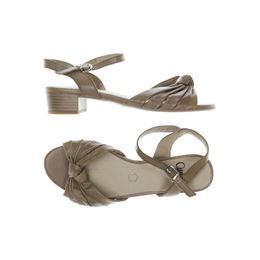 Caprice Damen Sandale, beige, Gr. 36