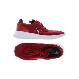 Tom Tailor Herren Sneakers, rot, Gr. 42