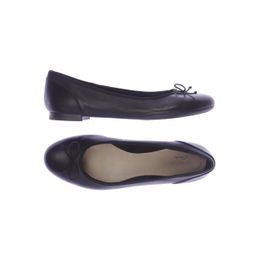 Clarks Damen Ballerinas, schwarz, Gr. 39.5