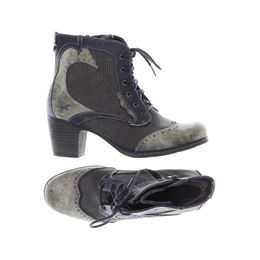 Mustang Damen Stiefelette, grau, Gr. 37