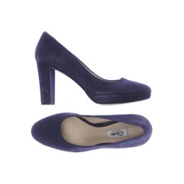 Clarks Damen Pumps, marineblau, Gr. 38