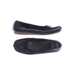 Clarks Damen Ballerinas, schwarz, Gr. 5