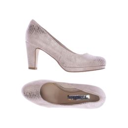 Tamaris Damen Pumps, beige, Gr. 37