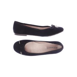 Tamaris Damen Ballerinas, schwarz, Gr. 36