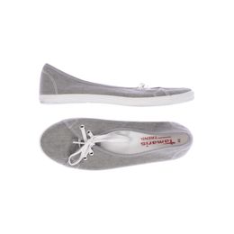 Tamaris Damen Ballerinas, grau, Gr. 39