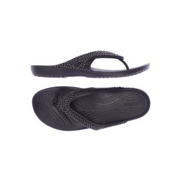 Crocs Damen Sandale, schwarz, Gr. 9