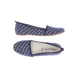 Tamaris Damen Ballerinas, marineblau, Gr. 39