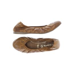 Tamaris Damen Ballerinas, braun, Gr. 38