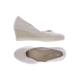 Tamaris Damen Pumps, beige, Gr. 36