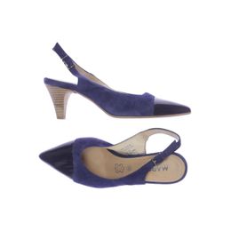 Marc Shoes Damen Sandale, marineblau, Gr. 38