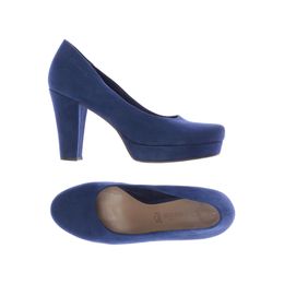 Tamaris Damen Pumps, blau, Gr. 38