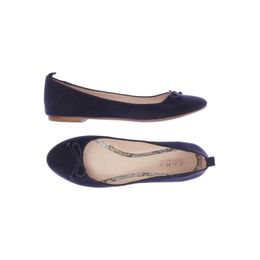 Zara Damen Ballerinas, marineblau, Gr. 38