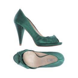 Zara Damen Pumps, grün, Gr. 36