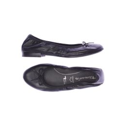 Tamaris Damen Ballerinas, schwarz, Gr. 36