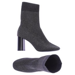 Zara Damen Stiefelette, silber, Gr. 36