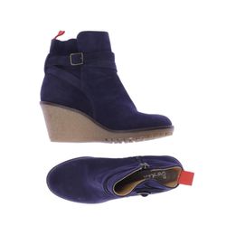 Boden Damen Stiefelette, marineblau, Gr. 38