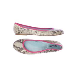 Pollini Damen Ballerinas, braun, Gr. 41