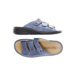 Finn Comfort Damen Sandale, blau, Gr. 40