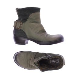 Fly London Damen Stiefelette, grün, Gr. 37