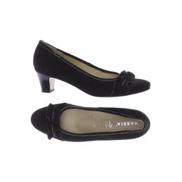 Hassia Damen Pumps, schwarz, Gr. 7