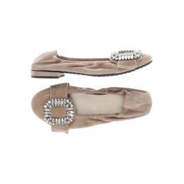 Kennel & Schmenger Kennel & Schmenger Damen Ballerinas, beige, Gr. 4.5