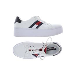 Tommy Jeans Damen Sneakers, weiß, Gr. 40