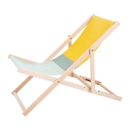 Weltevree - Beach Chair, grün / gelb