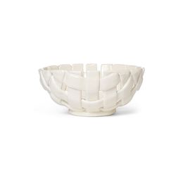 ferm LIVING - Plait Schale, Ø 24 cm, off-white