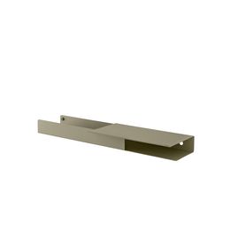 muuto - Folded Shelves Platform 62 x 5,4 cm, oliv