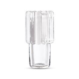 Tom Dixon - Press Vase medium, transparent