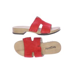 Softclox Damen Sandale, rot, Gr. 37