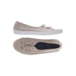 Lacoste Sport Damen Halbschuh, beige, Gr. 37.5