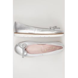 Pretty Ballerinas Damen Ballerinas, silber, Gr. 38