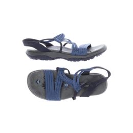 Skechers Damen Sandale, marineblau, Gr. 6