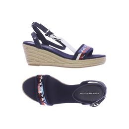 Tommy Hilfiger Damen Sandale, marineblau, Gr. 38