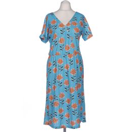 hessnatur Damen Kleid, blau, Gr. 36