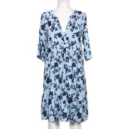 Ulla Popken Damen Kleid, blau, Gr. 38