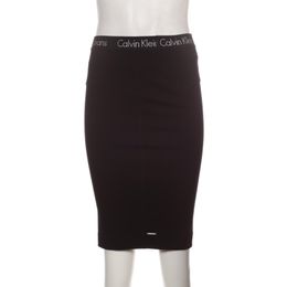 Calvin Klein Damen Rock, schwarz, Gr. 34