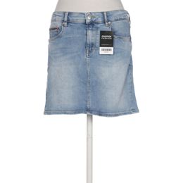 Tommy Jeans Damen Rock, blau, Gr. 27