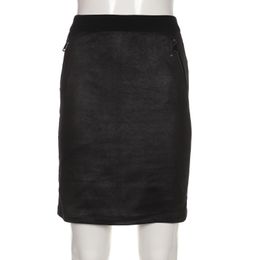 s.Oliver Selection Damen Rock, schwarz, Gr. 30