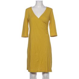 hessnatur Damen Kleid, gelb, Gr. 40