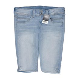 Pepe Jeans Damen Shorts, blau, Gr. 36