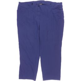 Selection by Ulla Popken Damen Stoffhose, blau, Gr. 54